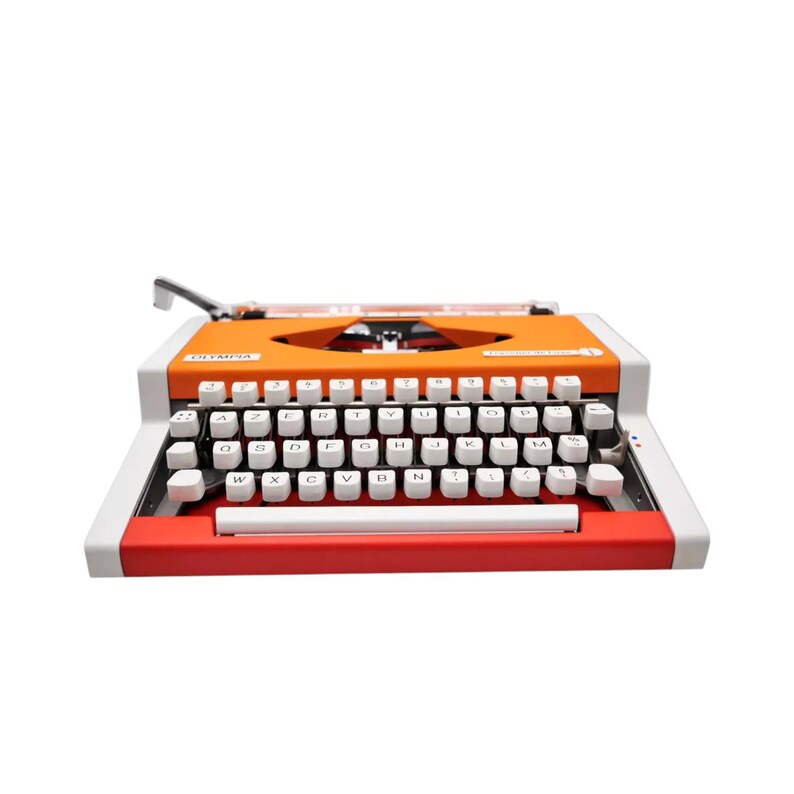 OLYMPIA TRAVELLER De LUXE Typewriter - Vintage Green Retro Style 70s - Etsy