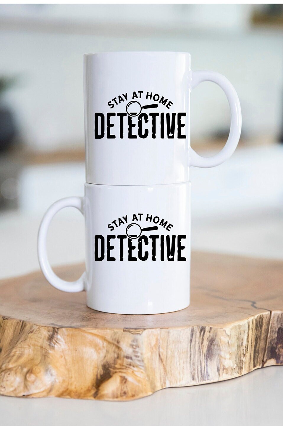Stay at Home Detective True Crime Lover Gift True Crime Mug Funny Mug ...