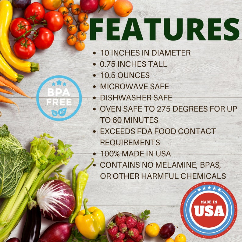 Nutrition Plate to Balance Meals, Portion Control Plannng for Adults ...