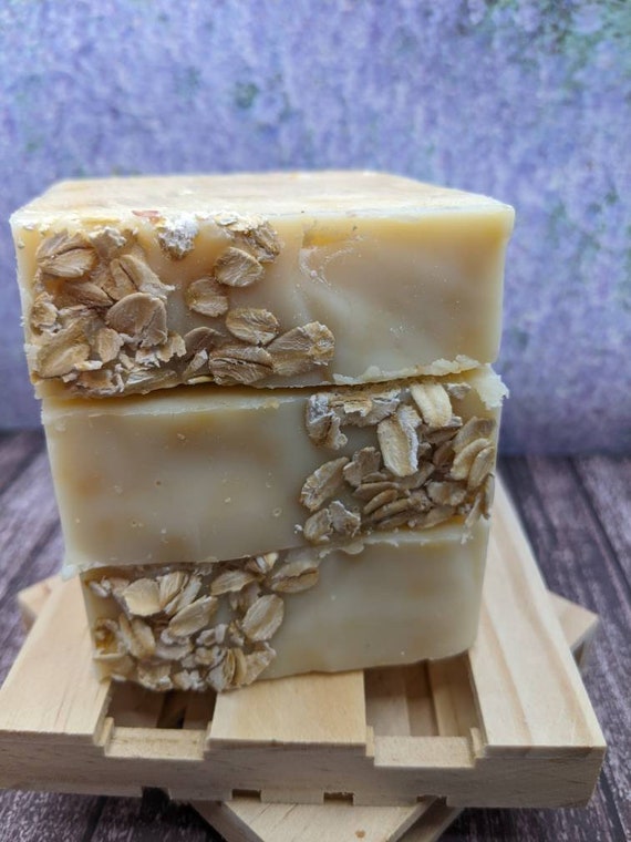 Oatmilk and Honey Cold Process Soap - Etsy