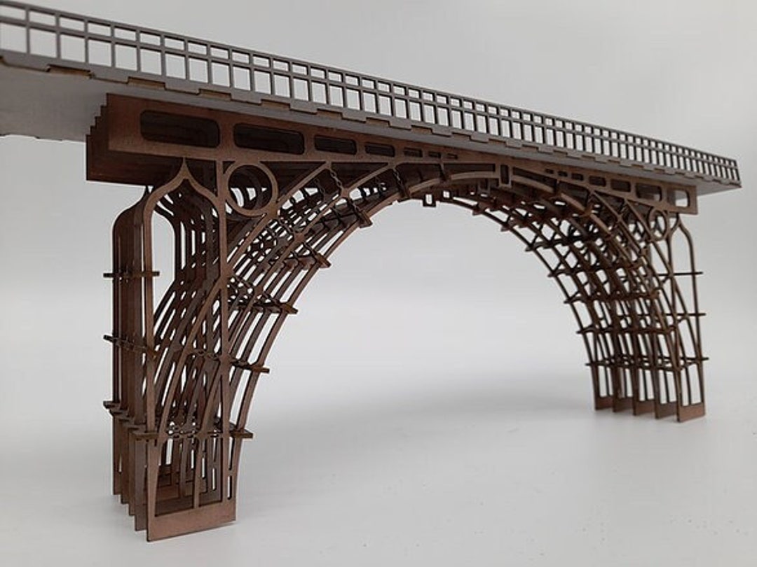 Modelux Iron Bridge, Single OO 0r Double N Gauge - Etsy