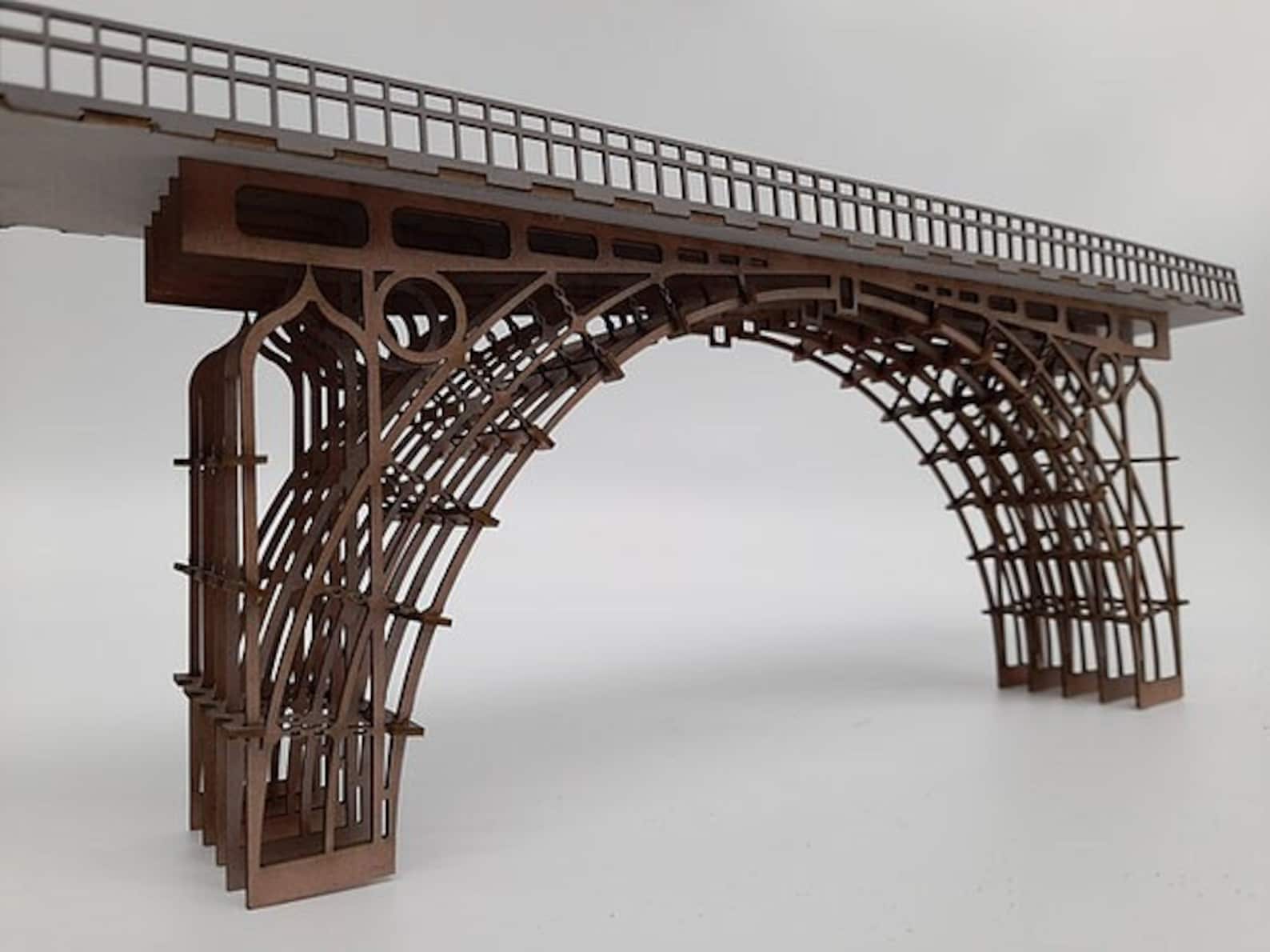 Modelux Iron Bridge, Single OO 0r Double N Gauge - Etsy UK