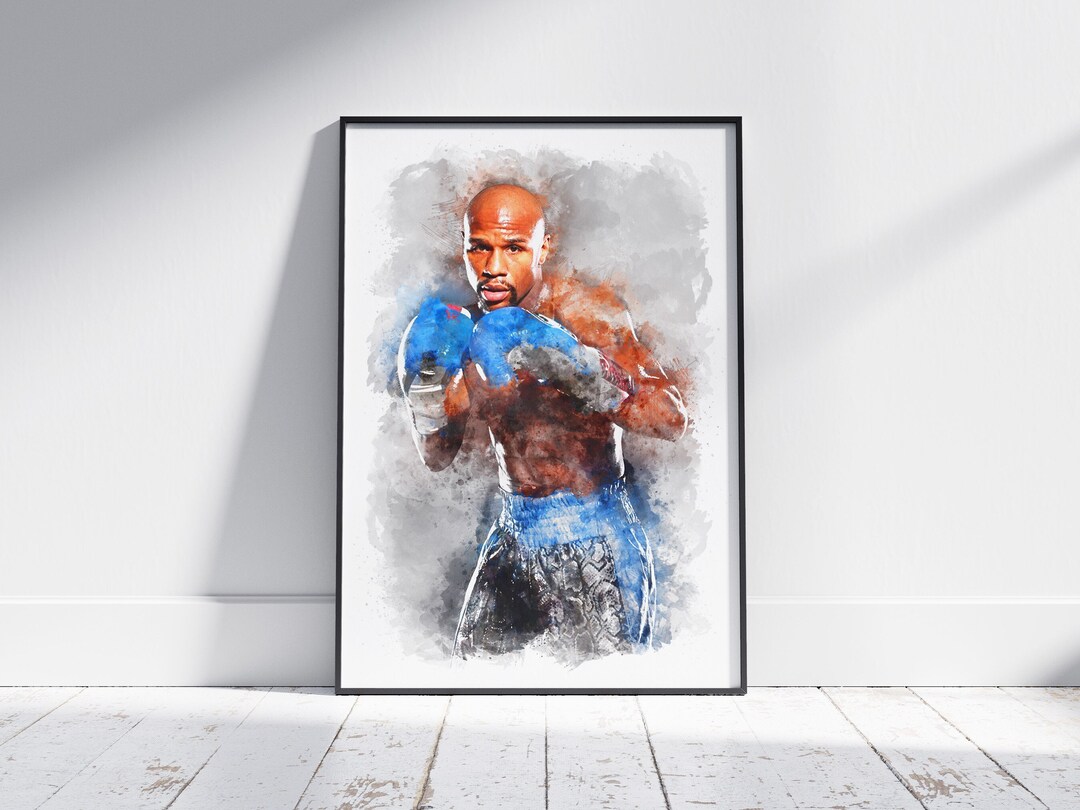 Floyd Mayweather Poster, Floyd Mayweather Print, Money Mayweather ...