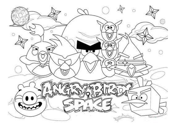 Angry Bird Drawing Book
