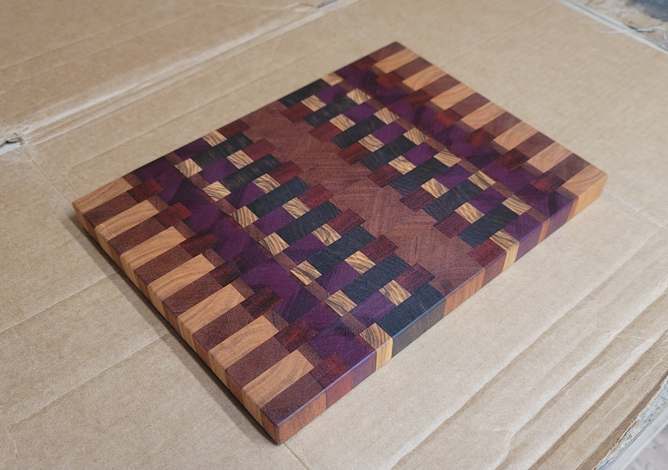 Random Pattern Cutting Board - Etsy