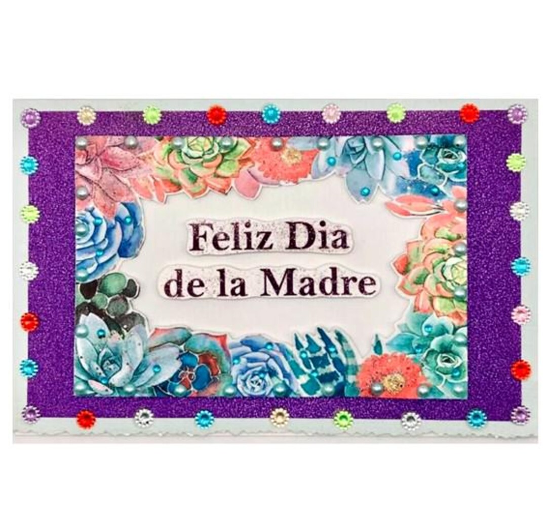 Celebrate Mamá: Feliz Dia De Las Madres Card, Spanish Mother's Day Card ...