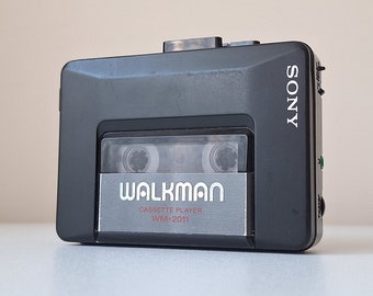 Vintage Rare Sony Walkman, Cassette Player, Sony Cassette Player, Sony ...