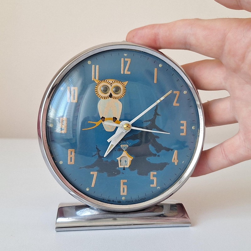 Owl Clock - Etsy