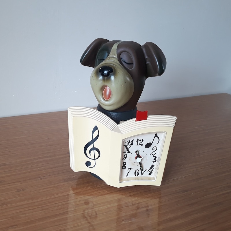 Dog Clock - Etsy