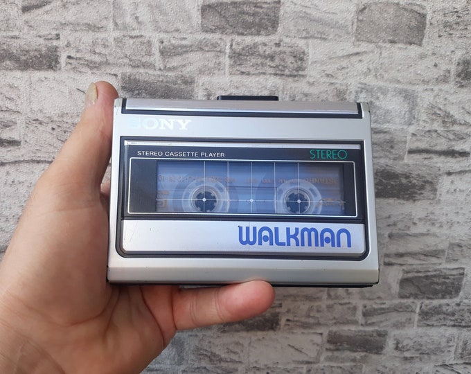 Vintage Rare Sony Walkman, Cassette Player, Sony Cassette Player, Sony ...