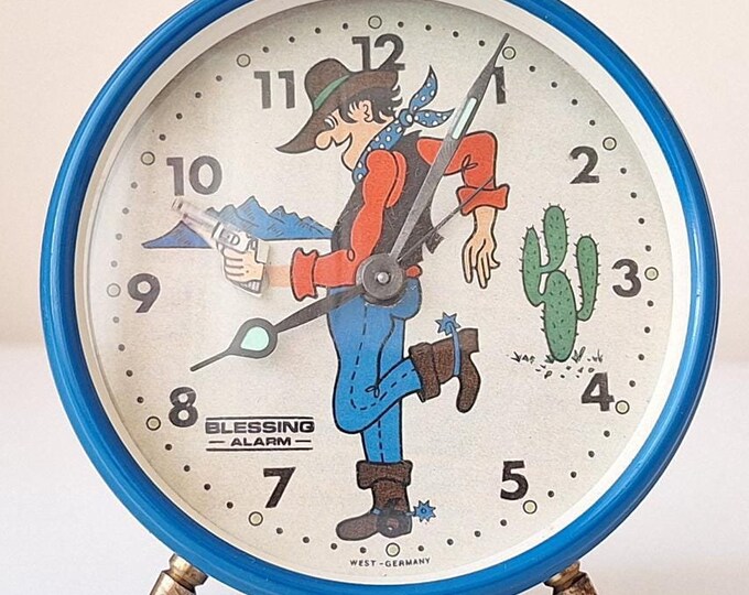 Antique Rare Retkit Animated Alarm Clock, Collection Clock, Retkit ...
