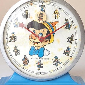 pinocchio clock maker