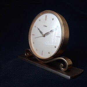 Rare Imhof Alarm Clock, Antique Clock, Imhof 8 Days Clock, Imhof, Clock ...