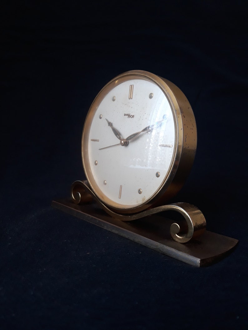 Rare Imhof Alarm Clock Antique Clock Imhof 8 Days Clock - Etsy