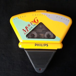 Vintage Rare Philips Walkman Cassette Player, Rare Philips Cassette ...
