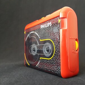 Vintage Rare Philips Walkman Cassette Player, Rare Philips Cassette ...