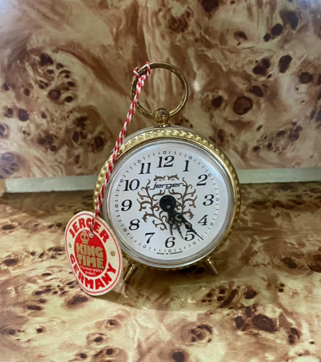 Antique Rare Jerger Alarm Clock Antique Clock Vintage Clock - Etsy