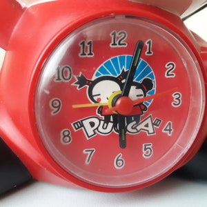 Vintage Rare Pucca Alarm Clock, Pucca Alarm Clock, Alarm Clock, Clock ...