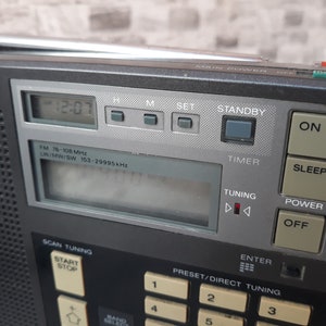 Vintage Sony ICF-7600D, Sony ICF7600D, Sony, Sony Radio, Sony, Vintage Radio, Fully Working ...