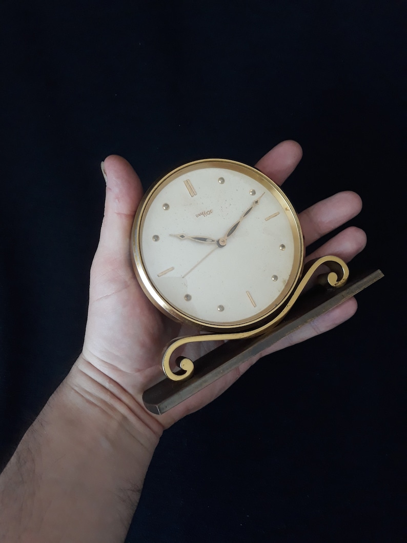 Rare Imhof Alarm Clock Antique Clock Imhof 8 Days Clock - Etsy