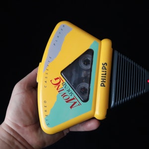 Vintage Rare Philips Walkman Cassette Player, Rare Philips Cassette ...