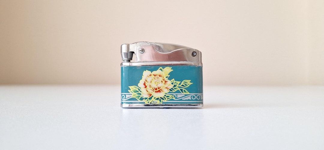 Antique Rare Rose Collectible Lighter, Rose Lighter, Antique Lighter ...