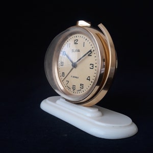 Antique Slava Clock, Vintage Slava Clock, Slava Clock, Antique Clock ...