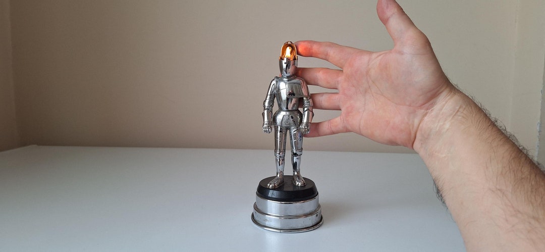 Antique Metal Knight Table Lighter, Lantern Lighter - Etsy