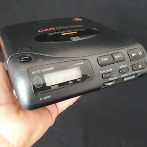 Vintage Sony Discman Cd Compact Player, Sony Discman, Sony Cd Player ...