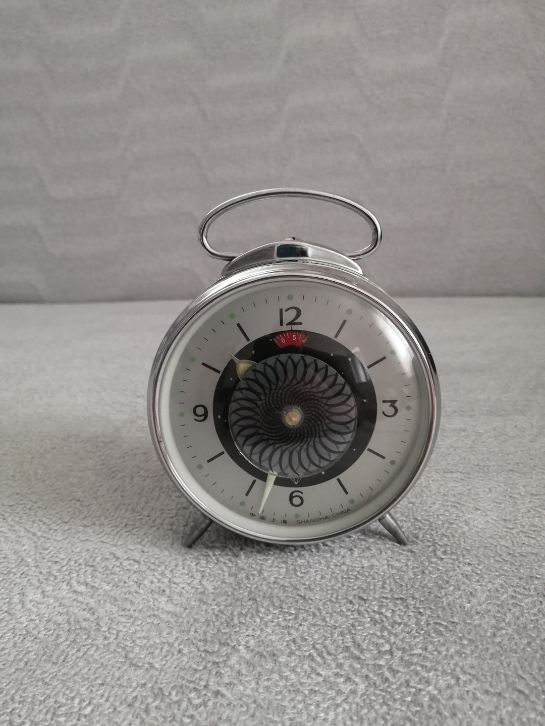 Vintage Clock, Hypnosis Clock, Antique Clock, Clock,table Clock ...