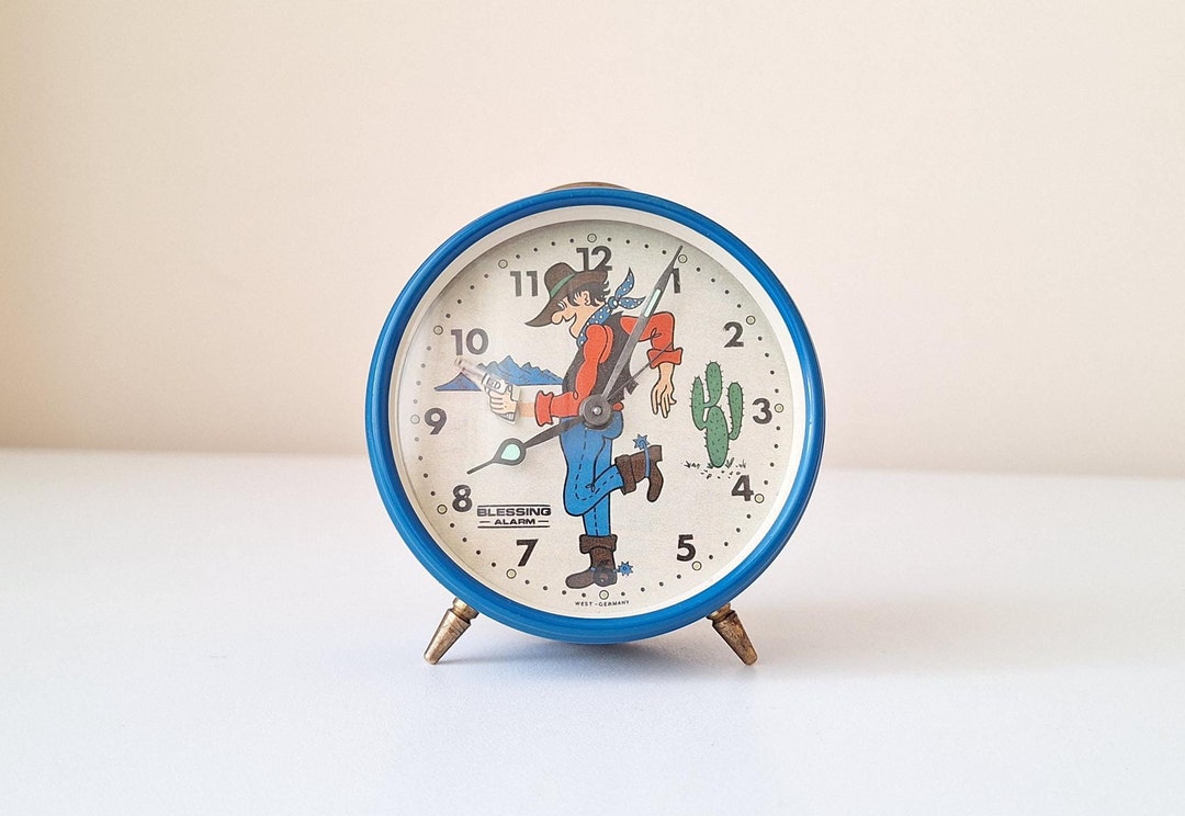 Antique Rare Retkit Animated Alarm Clock, Collection Clock, Retkit ...