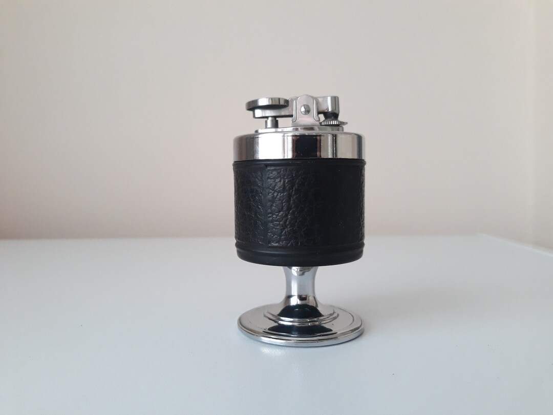 Antique Metal Table Lighter, Antique Lighter, Table Lighter, Vintage ...