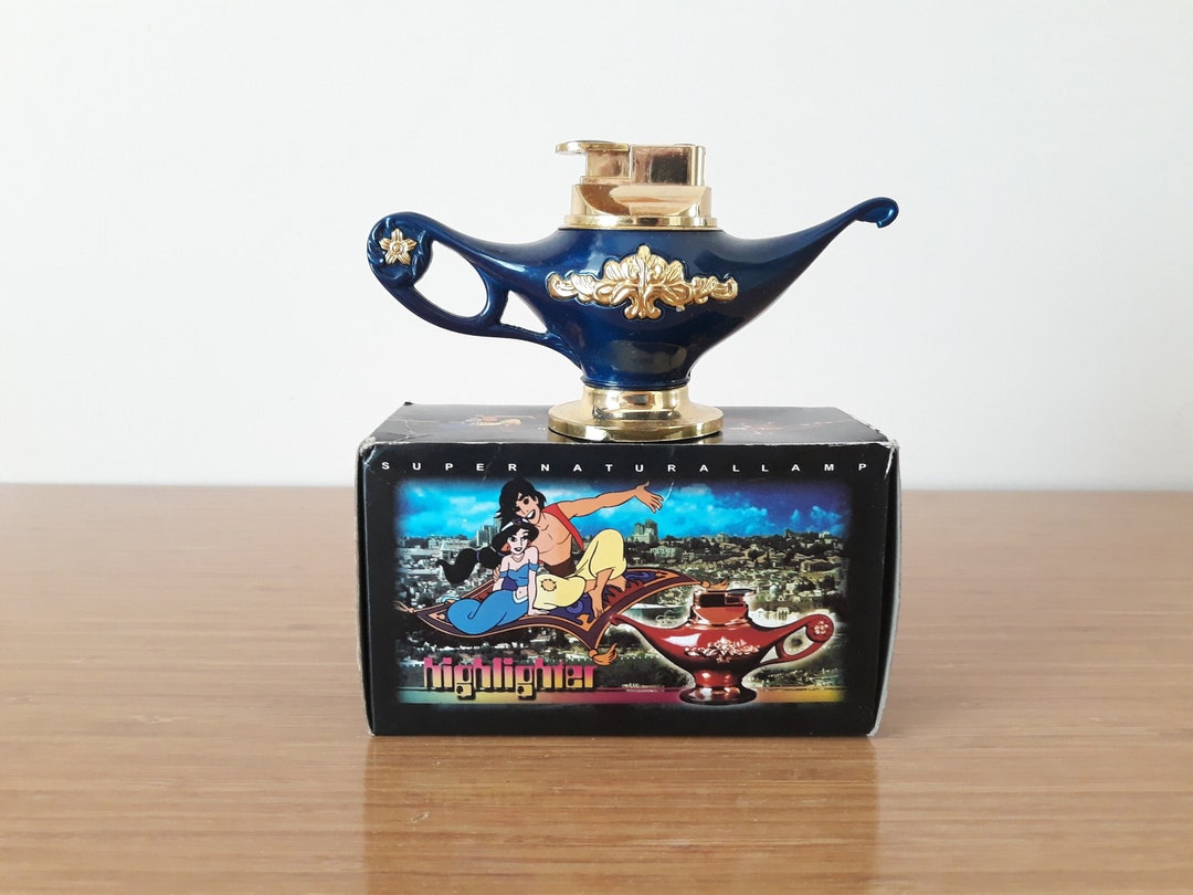 Antique Alaaddin Magic Lamp Lighter, Vintage Lighter, Table Lighter ...