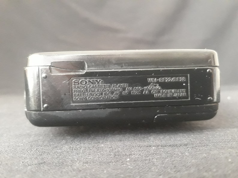 Vintage Rare Sony Walkman Cassette Player Rare Sony Cassette - Etsy