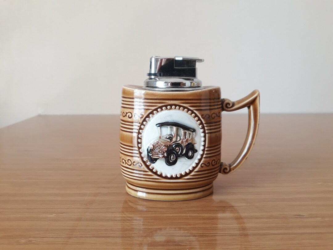 Antique Porcelain Table Lighter, Antique Lighter, Table Lighter ...