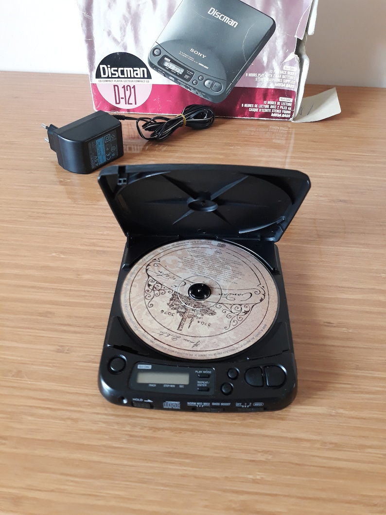 Vintage Sony Discman Cd Compact Player Sony Discman Sony Cd - Etsy