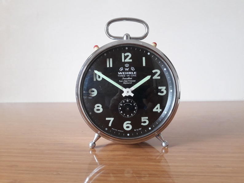 Super Rare Antique Wehrle Clock Wehrle Clock Three-in-one - Etsy