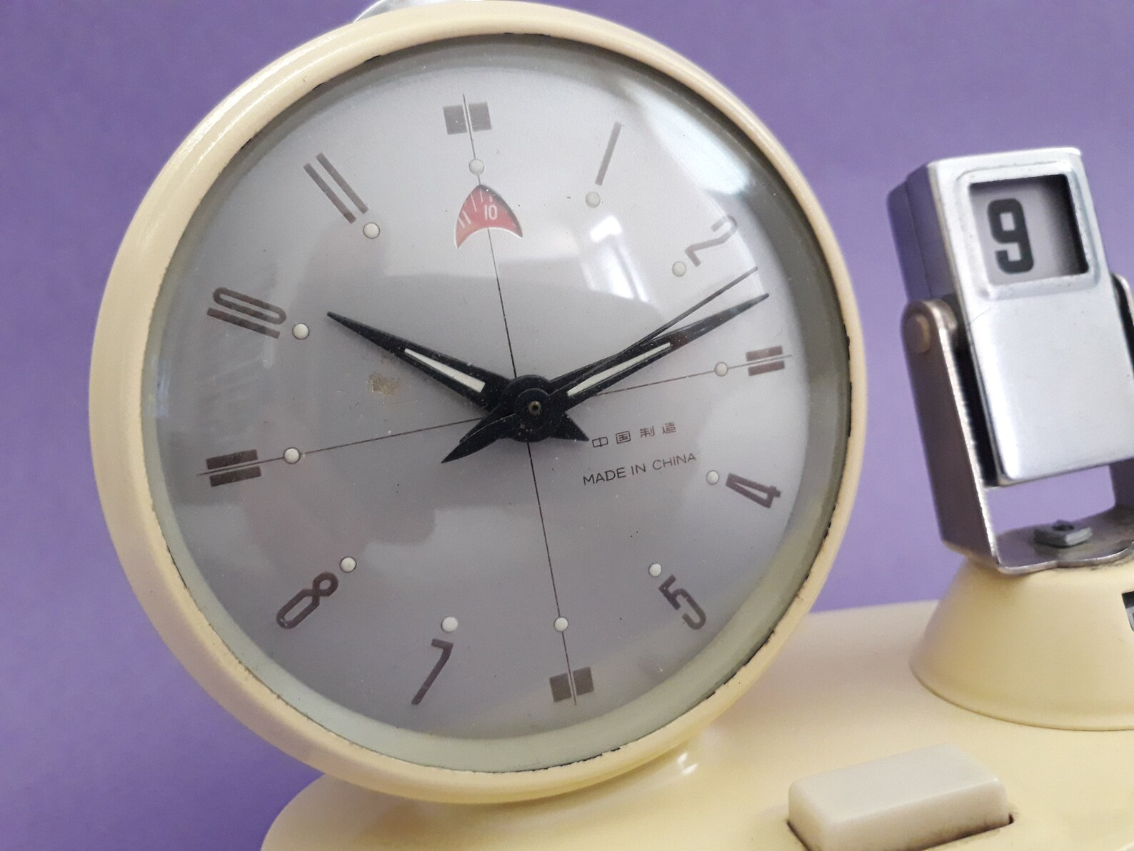 Rare Antique Calendar Alarm Clock Vintage Clock Alarm Clock - Etsy