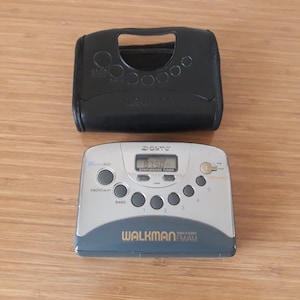 Vintage Sony Walkman Cassette Player, Rare Sony Cassette Player ...