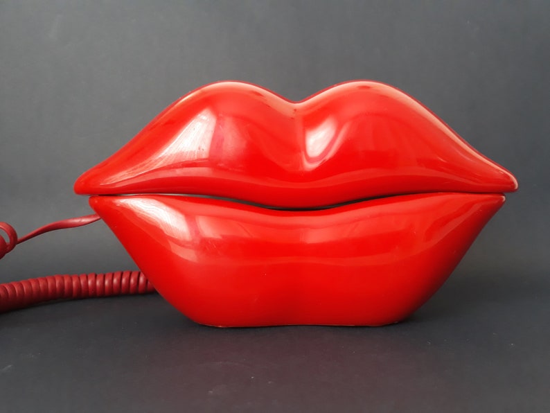 Vintage Lip Phone Vintage Phone Home Phone Telephone Lip - Etsy