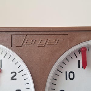 Antique Jerger Chess Clock, Antique Chess Clock, Mechanical Chess Clock ...