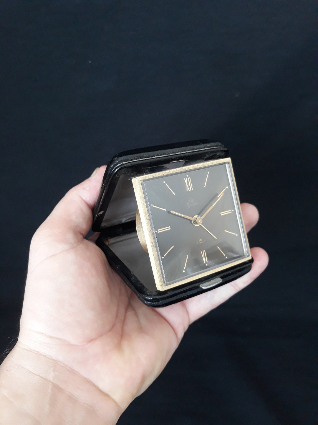 Antique Uti Swiza Clock, Swiza 8 Clock, Swiza, Swiza 8, Vintage Clock ...