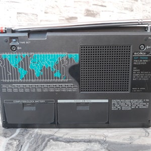 Vintage Sony ICF-7600D, Sony ICF7600D, Sony, Sony Radio, Sony, Vintage Radio, Fully Working ...