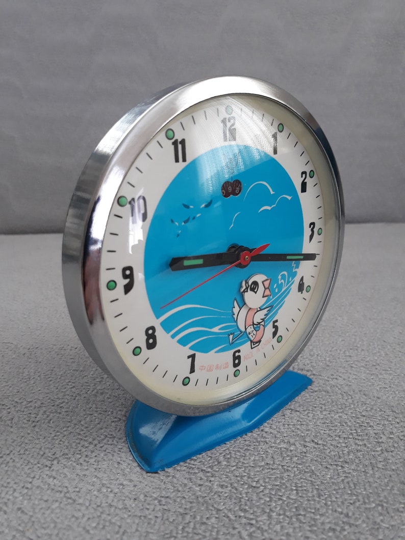 Vintage Rare Clock Mechanical Clock Antique Clock Animated - Etsy