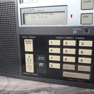 Vintage Sony ICF-7600D, Sony ICF7600D, Sony, Sony Radio, Sony, Vintage Radio, Fully Working ...