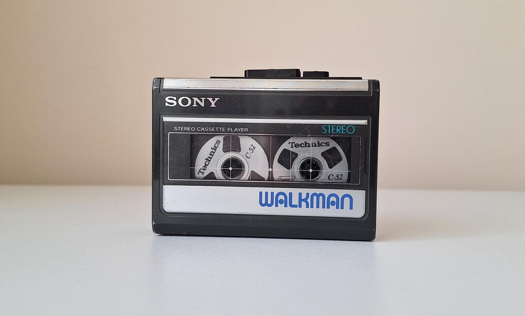 Vintage Rare Sony Walkman, Cassette Player, Sony Cassette Player, Sony ...