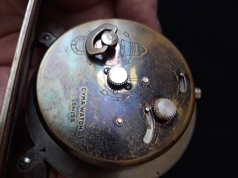 Antique Cyma Alarm Clock Antique Clock Vintage Clock Cyma - Etsy