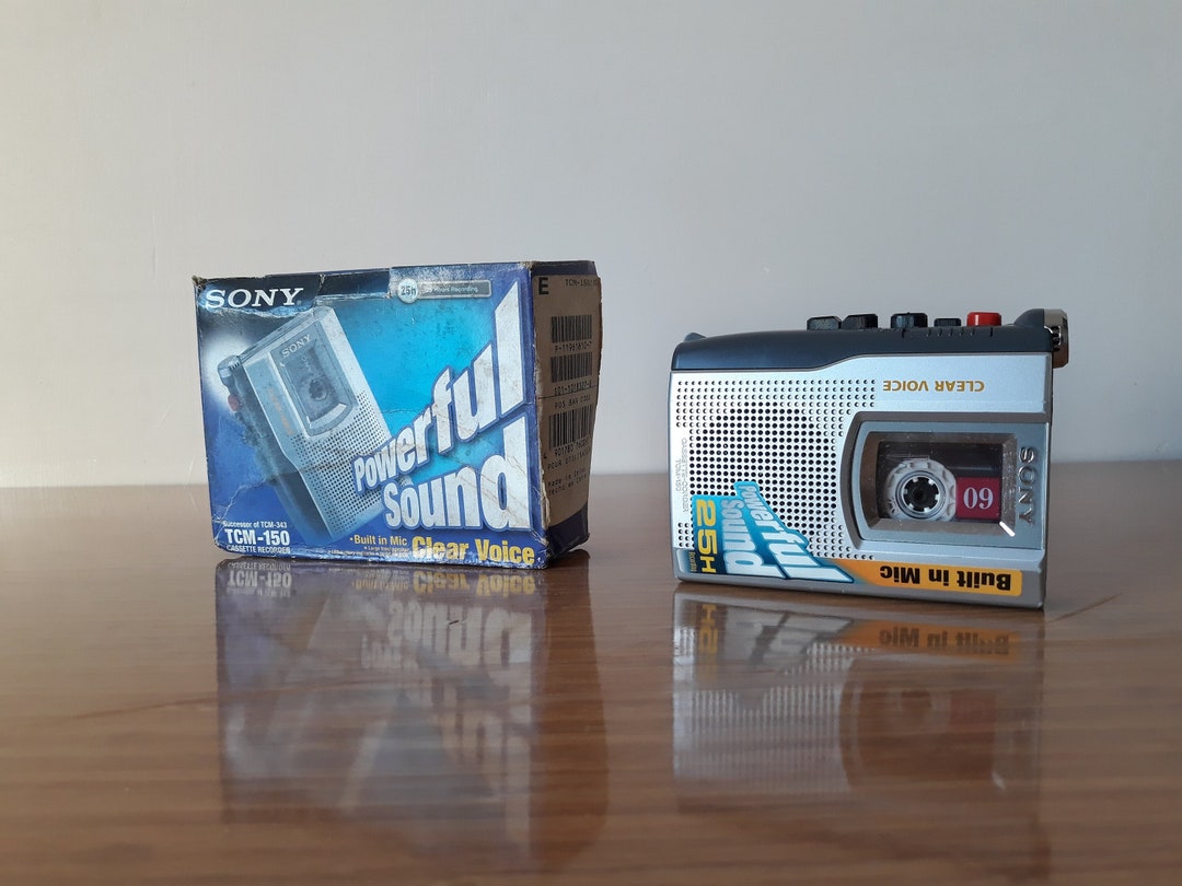 Vintage Sony Walkman Cassette Player, Rare Sony Cassette Player ...