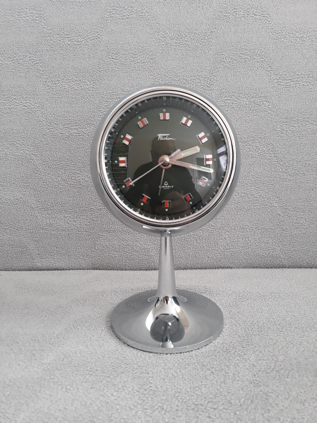 Vintage Clock, Space Age Clock, Space Age, Popart Clock, Mechanical ...