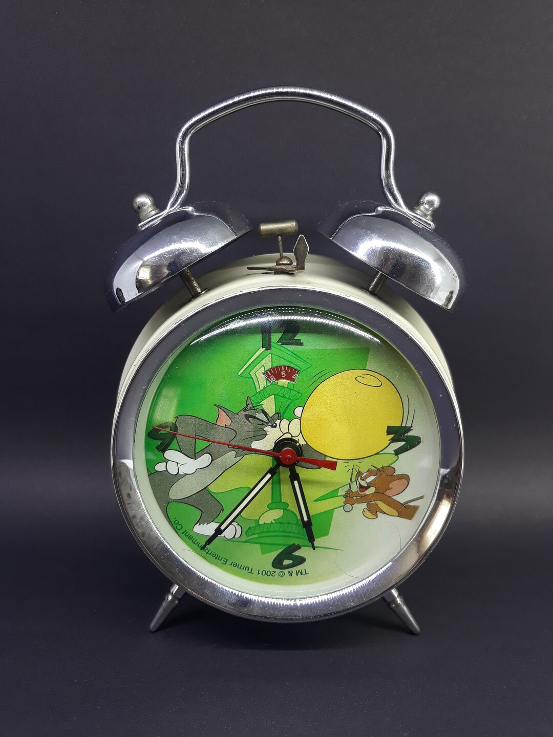 Vintage Tom and Jerry Clock, Vintage Clock, Tom AND Jerry Clock, Tom ...